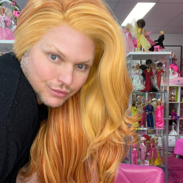 Ultimate Vanity - Antique Rosewood - Swiss Lace - Wigs by Vanity