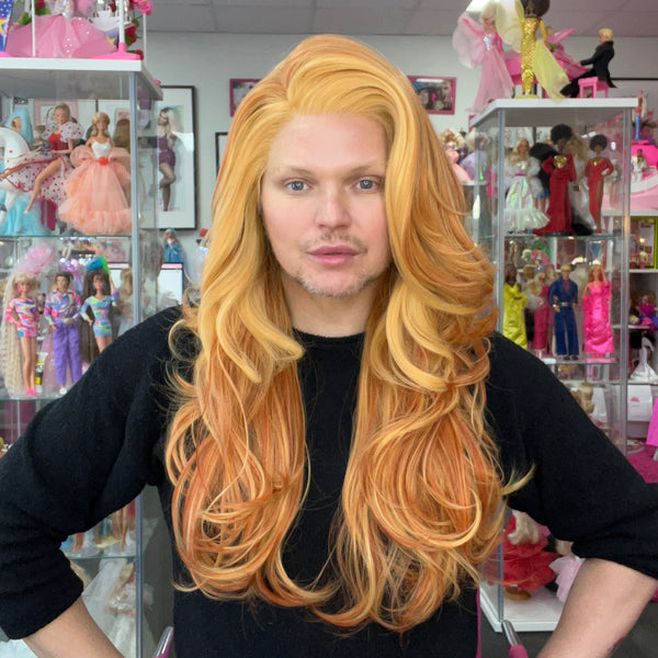 Ultimate Vanity - Antique Rosewood - Swiss Lace - Wigs by Vanity