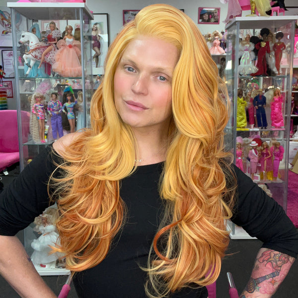 Ultimate Vanity - Antique Rosewood - Stage Lace - Wigs by Vanity